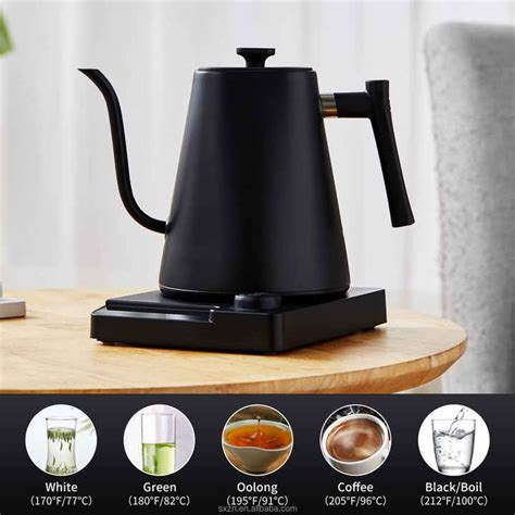 Electric Gooseneck Kettle Fast Boiling For Perfect Pour