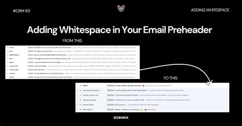 Adding Whitespace In Your Email Preheader