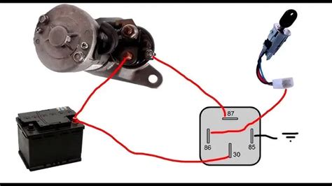 Cómo Conectar Un Relé A Un Motor De Arranque Para Principiantes Motorba
