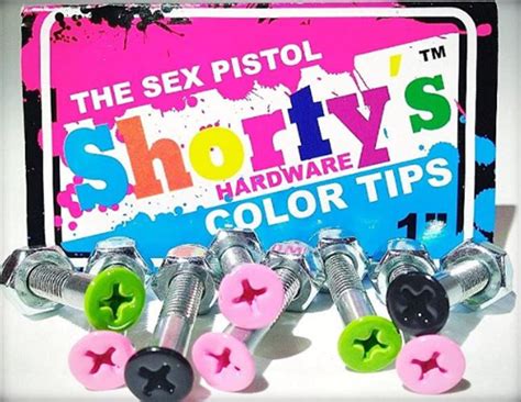 Shorty S Inc Colour Tips Hardware Sex Pistol 1 Underground Skate