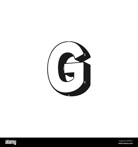 Letter G D Geometric Symbol Simple Logo Vector Stock Vector Image Art Alamy