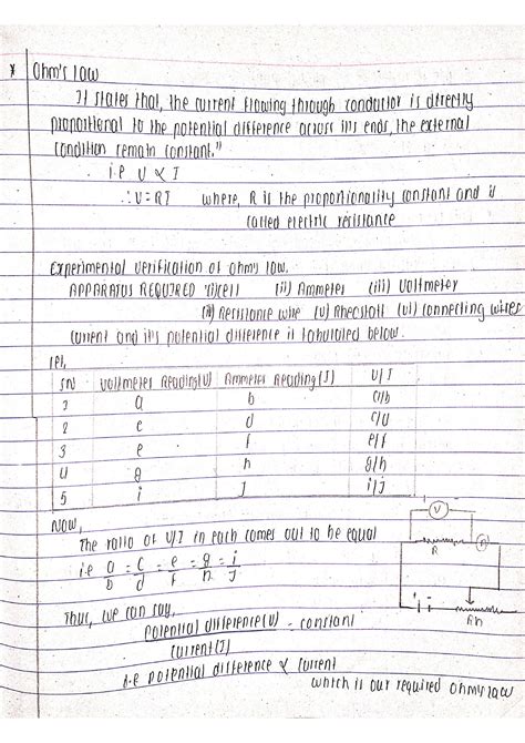 SOLUTION Dc Circuits Handwritten Notes Studypool