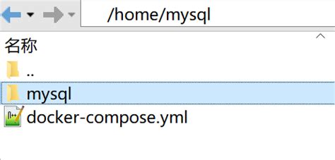 使用Docker compose安装mysql 迷糊桃 博客园