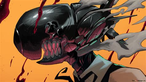 Reze Bomb Devil Hybrid Form From Chainsaw Man Anime 4k Wallpaper Download