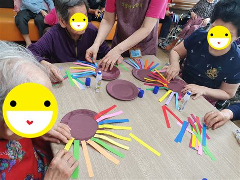 6월 15일 실버미술 파주심청이요양원