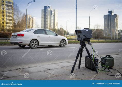 Lidar Speed Gun Editorial Image 26077594