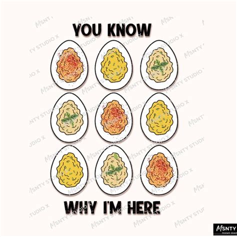 Deviled Eggs Png Etsy