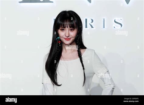 Chinese Actress Zheng Shuang Attends Lanvin 130 Year Old Anniversary In
