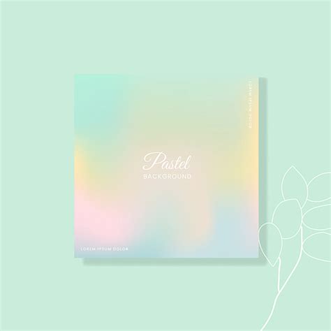 유토이미지 파스텔톤의 봄 추상적인 배경
