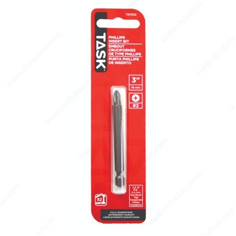 Phillips Screwdriver Bit Richelieu Hardware