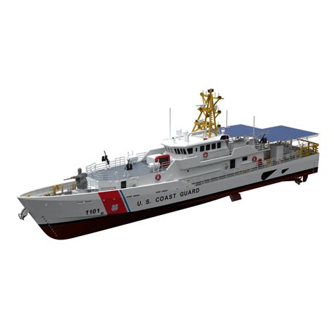 Uscg Sentinel Class Cutter Hull Full Hull