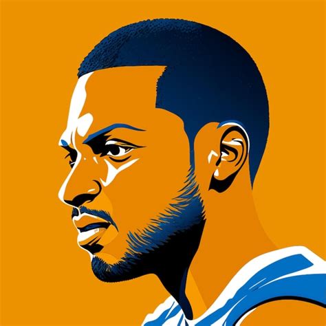 Premium Vector Steph Curry Vector Illustration