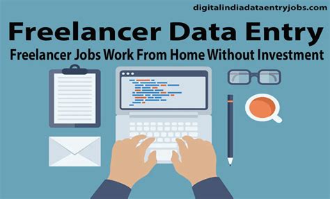 Freelancer Data Entry Freelancer Jobs Work From Home Without Investment