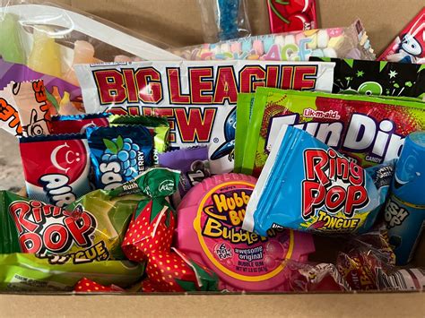 80s Candy Mystery Box Experience Nostalgic Snacks 80s Nostalgia Candy