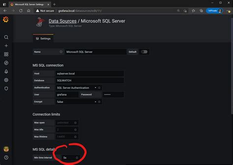Grafana Sqlwatch