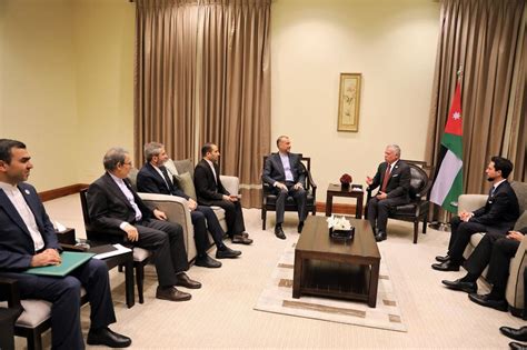 تقدیم پیام کتبی رییس جمهور ایران به پادشاه اردن ایسنا