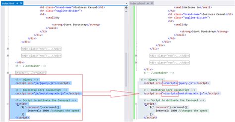 Creating Aspnet Mvc Web Application With Custom Bootstrap Theme Vs