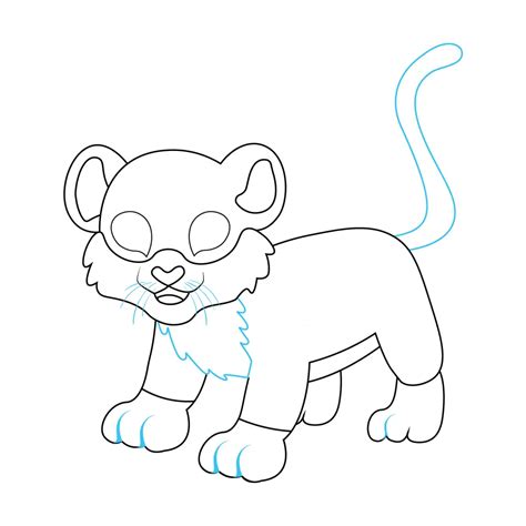 How To Draw A Tiger Step By Step