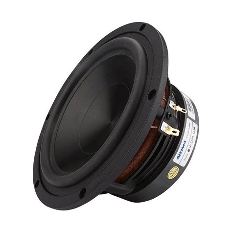 Mid Range Speaker High Fidelity Speaker 4 8 Ohms 100w Bass Aluminum Music Speaker Bookshelf Diy
