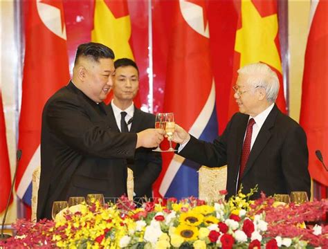 Tổng Bí Thư Chủ Tịch Nước Nguyễn Phú Trọng Chủ Trì Tiệc Chiêu đãi Chủ