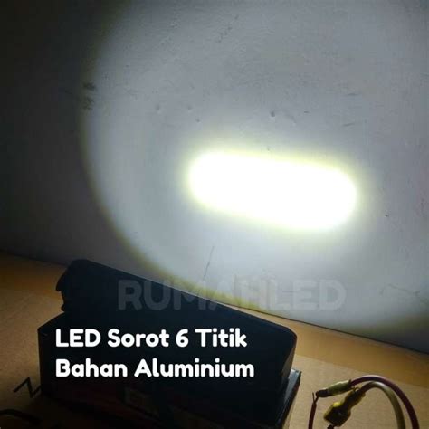 Promo Sorot Led Bar Cwl Drl Foglamp Titik Mata Bodi Aluminium Diskon Di Seller Yss
