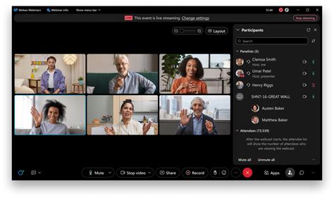 Interactive Webinar Platform Webex Webinars