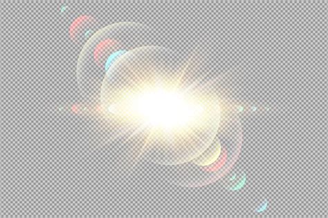 Premium Vector Bright Realistic Sun Ray Effect