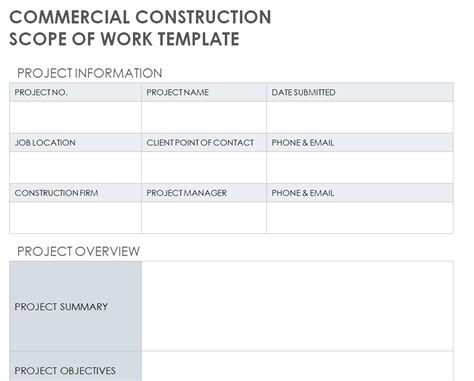 Download 20 Best Scope Of Work Templates In Ms Word