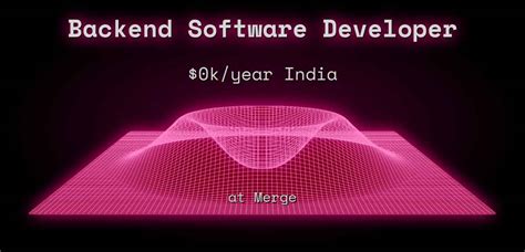 Web3 Backend Software Developer 0k India At Merge