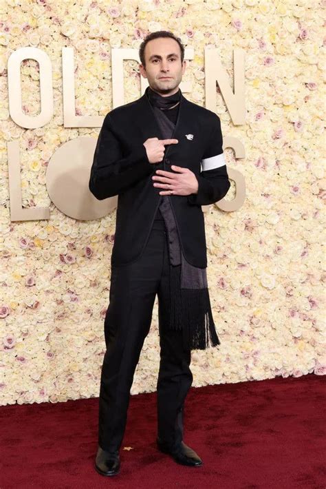 At The Golden Globes The Crown Actor Khalid Abdalla Made A Fashion