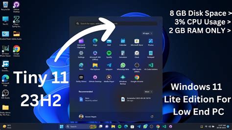 How To Download And Install Tiny 11 23h2 Step By Step Process Windows 11 Lite Edition Tiny 11