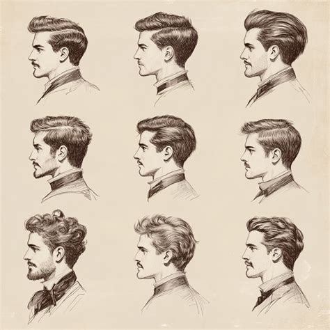 1800s Mens Hairstyles Timeless Styles That Defined A Century