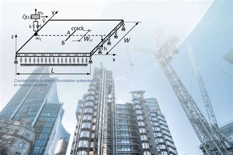 dynamic analysis of cracked plate on elastic foundation subjected to