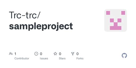 Github Trc Trc Sampleproject