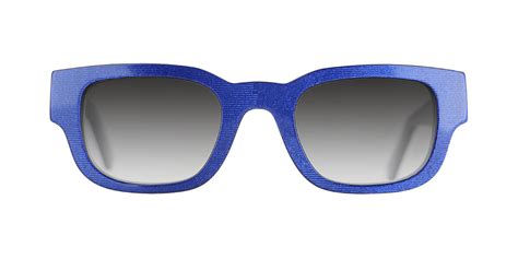 Vanni Vs3062 A940 Square Blue Micropixel Pattern Sunglasses Vision