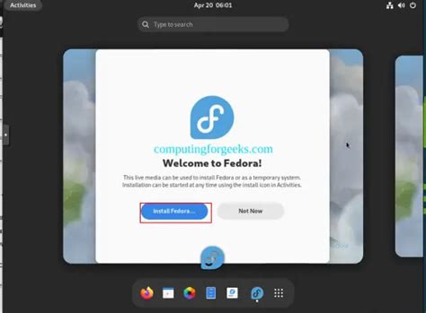 how to install fedora 40 step by step with screenshots