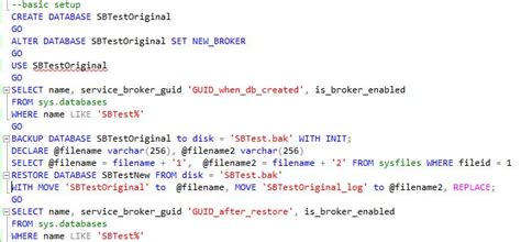 Service Broker Demystified Set Enable Broker Vs New Broker