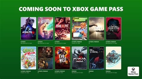 10월 신규 Xbox Game Pass 게임 날짜 계획 및 가격