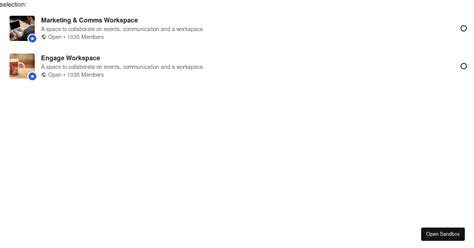 Radiobutton Codesandbox