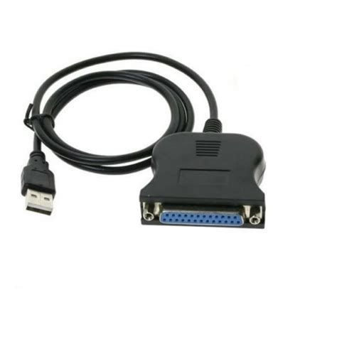 USB Printer Cable To DB25 Parallel Port Cables The DB25 Parallel USB Printer Adapter Cable