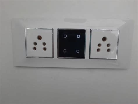 6a Capacitive Rectangular Modular Touch Switch Socket 5a Pvc At ₹ 2500 Piece In Nashik