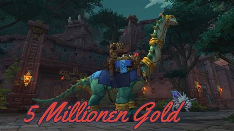 Wow Battle For Azeroth Brontosaurus Mount 5 Millionen Gold
