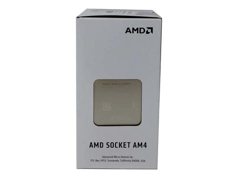 AMD Athlon 3000G 3 5GHz Dual Core Unlocked Processor Newegg Ca