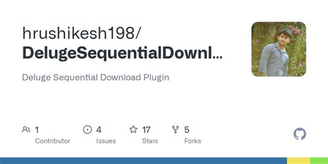 GitHub Hrushikesh DelugeSequentialDownload Deluge Sequential Download Plugin
