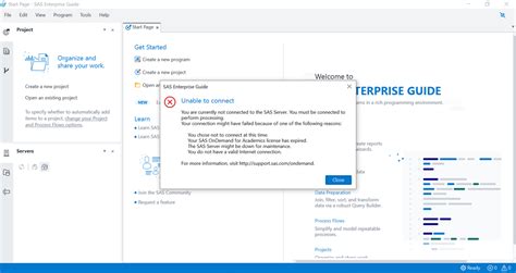 Sas® Ondemand For Academics Sas® Enterprise Guide® 83 Installation An Sas Support Communities
