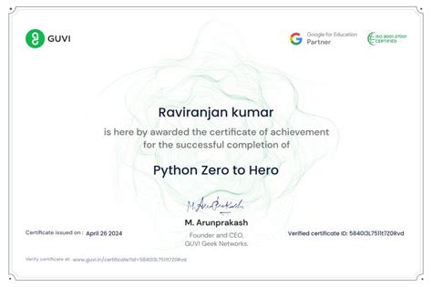 Excited To Share My Recent Accomplishment Earning A Python