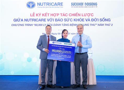 Nutricare năm liên tiếp giữ vị trí Top Công ty thực phẩm uy tín Nutricare