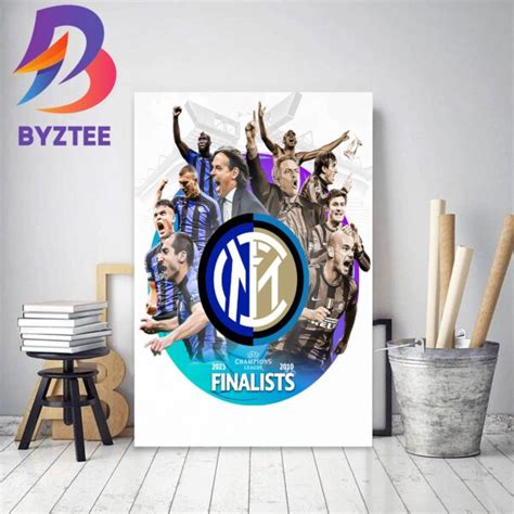 Inter Milan Are Back Uefa Champions League Final Home Decor Poster Canvas Byztee