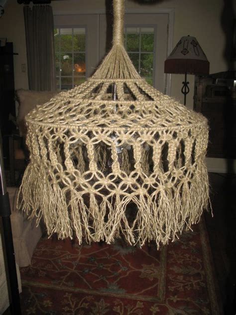 45 Best Lamp Shades Macrame Images On Pinterest Lampshades Weaving And Chandeliers
