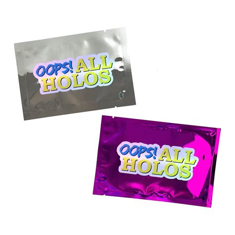 Oops All Holos Mystery Sticker Magnet Packs [limited] Video Game